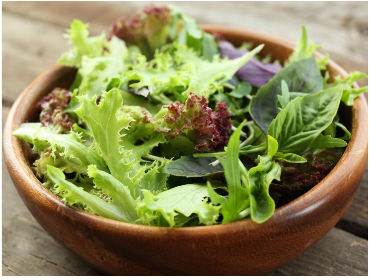 Crisp Green Salad with Homemade Dressing | Armygymnastics | Health ...