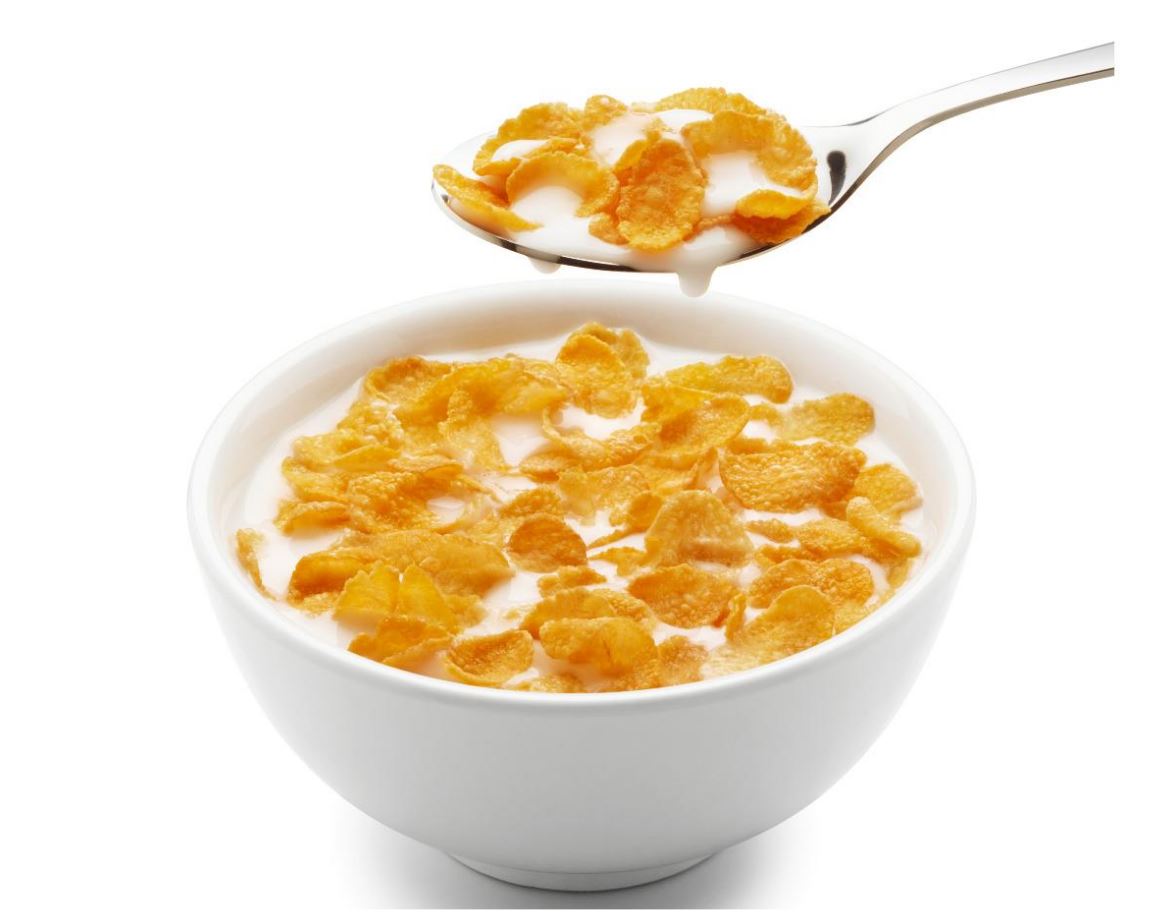 Classic Corn Flakes & Milk: Quick Breakfast Bowl | Armygymnastics ...