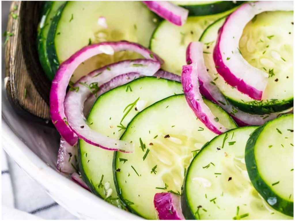 Crisp Cucumber Salad: A Refreshing Side Dish | Armygymnastics | Health ...